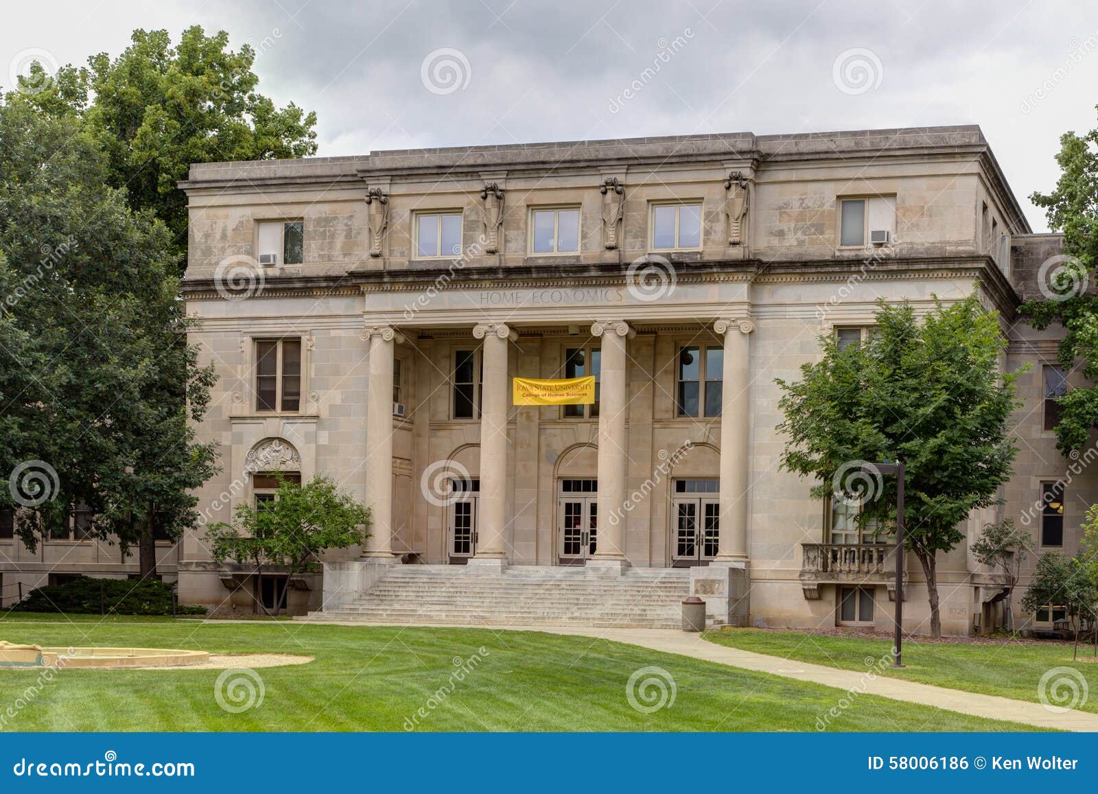 College of Human Sciences Building at Iowa State Editorial Photo ...