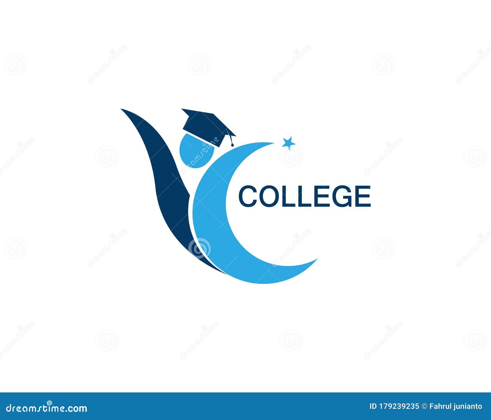 College Icon and Symbol Vector Template Illustration Stock Illustration ...
