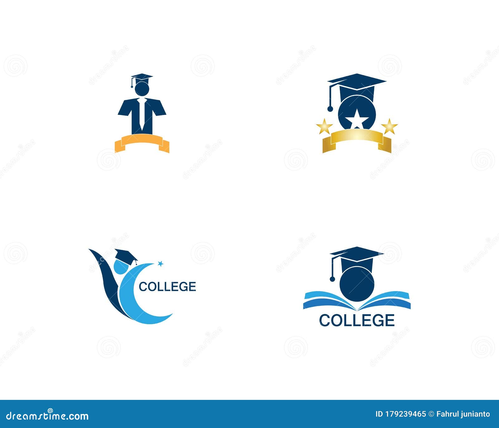 College Icon and Symbol Vector Template Illustration Stock Illustration ...