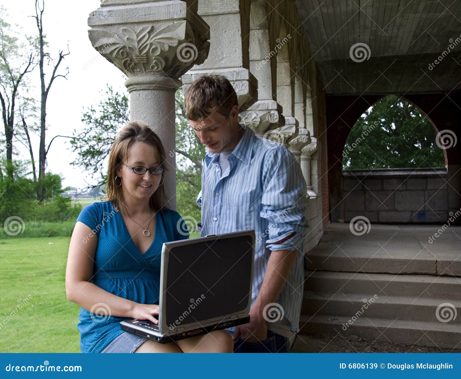 College kids stock image. Image of homework, attractive - 6806139