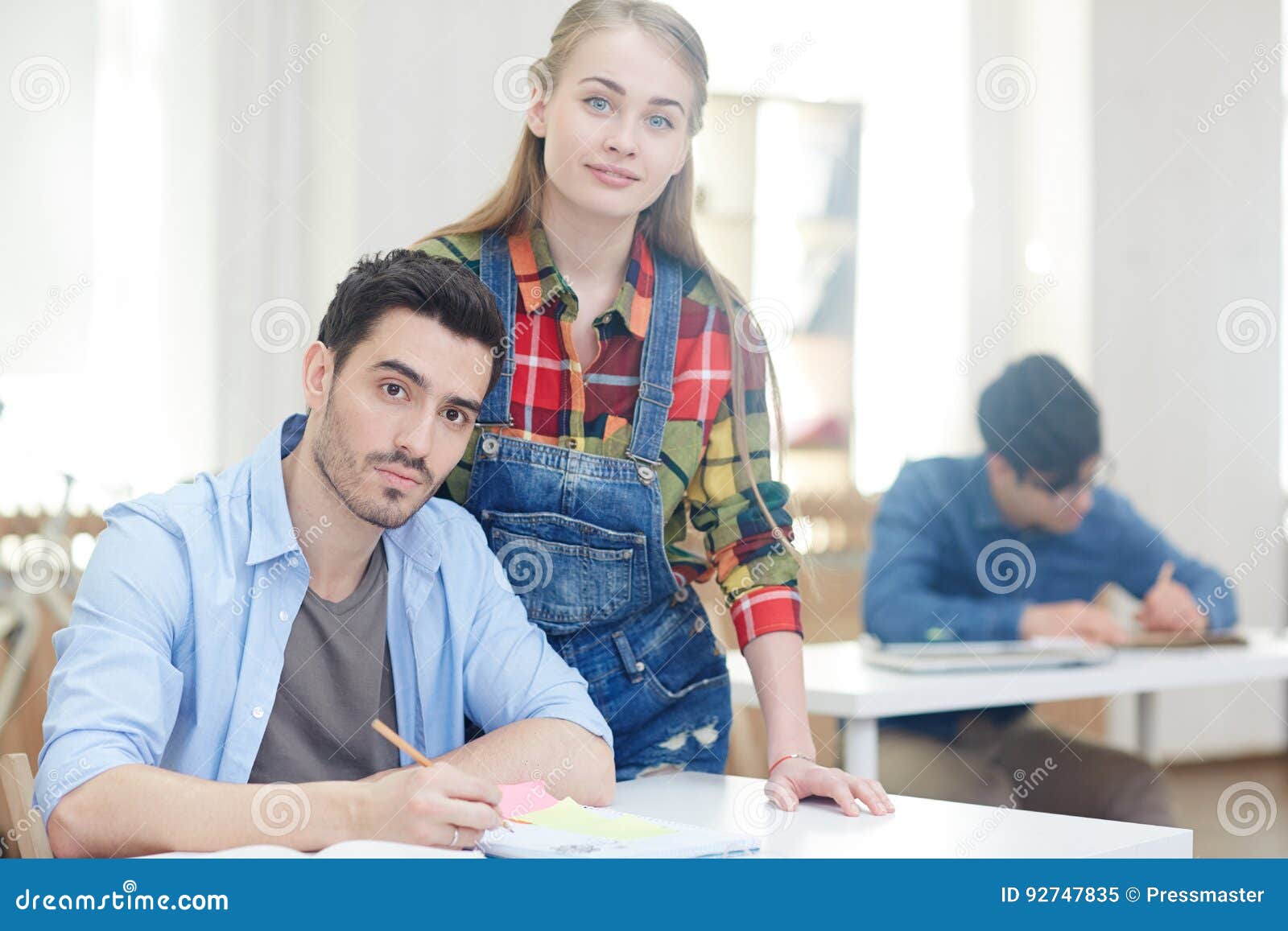 College learners stock image. Image of learning, faculty - 92747835