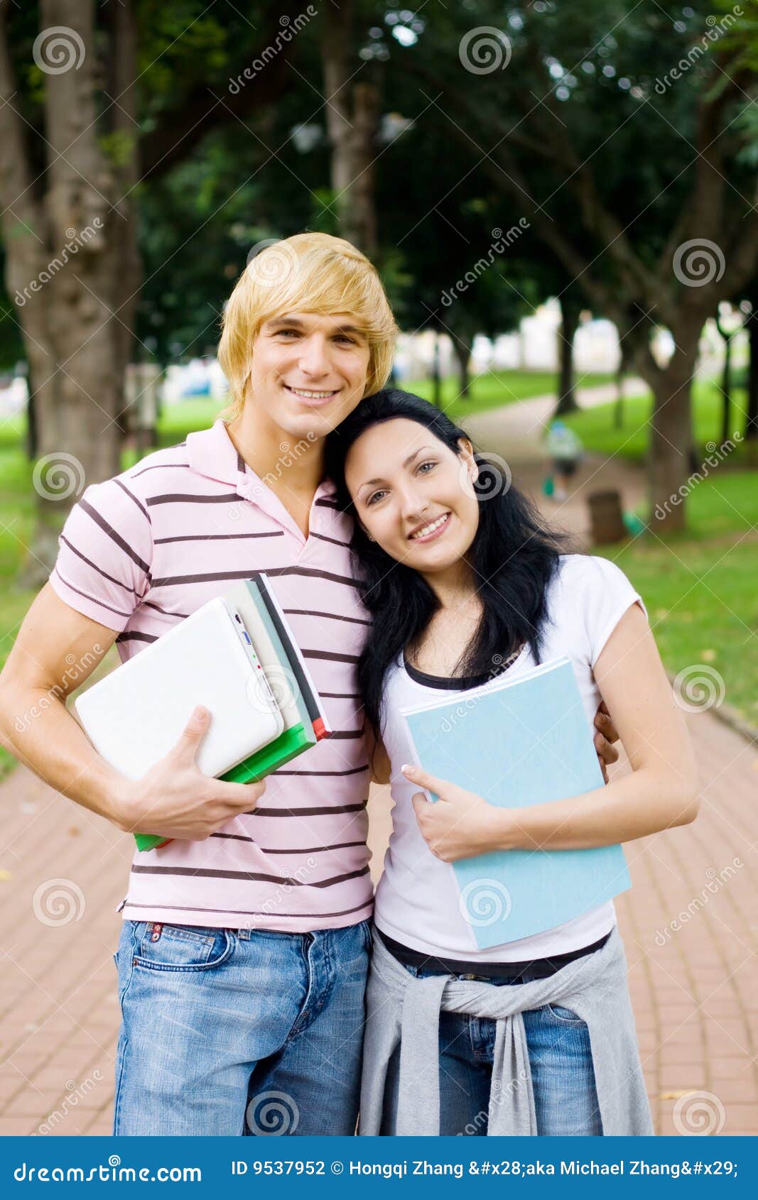 College lovers stock photo. Image of friendship, face - 9537952