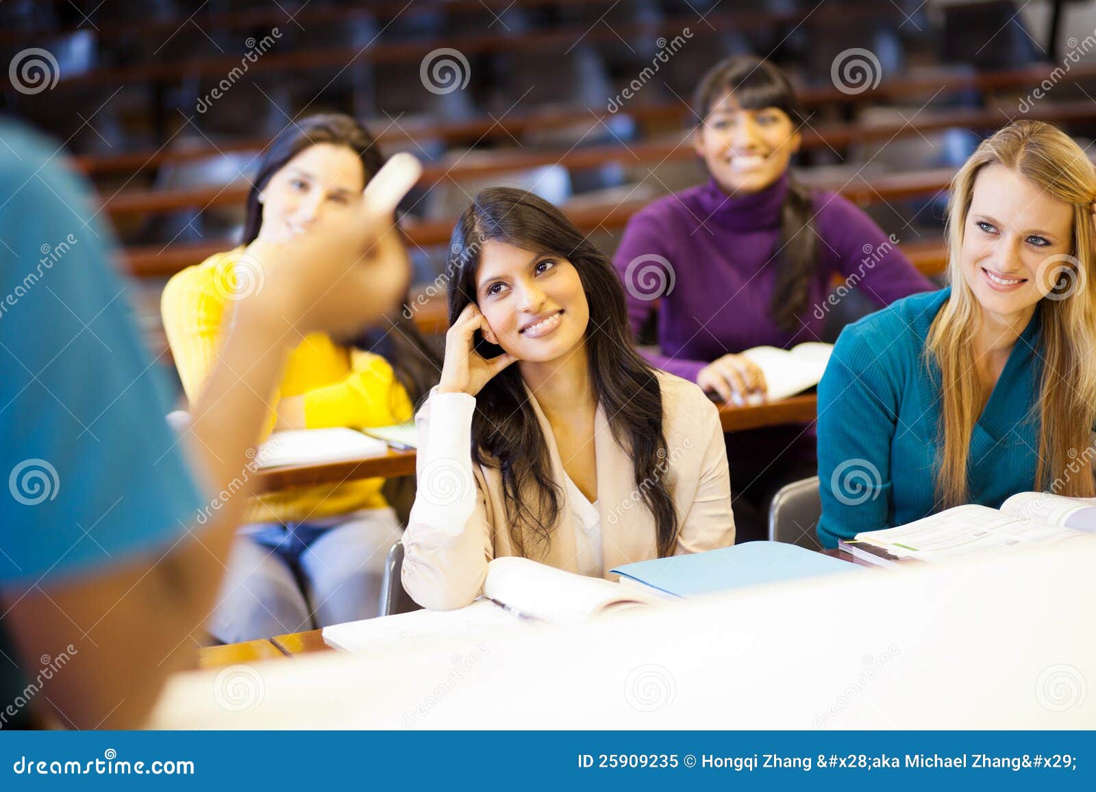 College Professor Lecturing Stock Image - Image of lecture, girls: 25909235