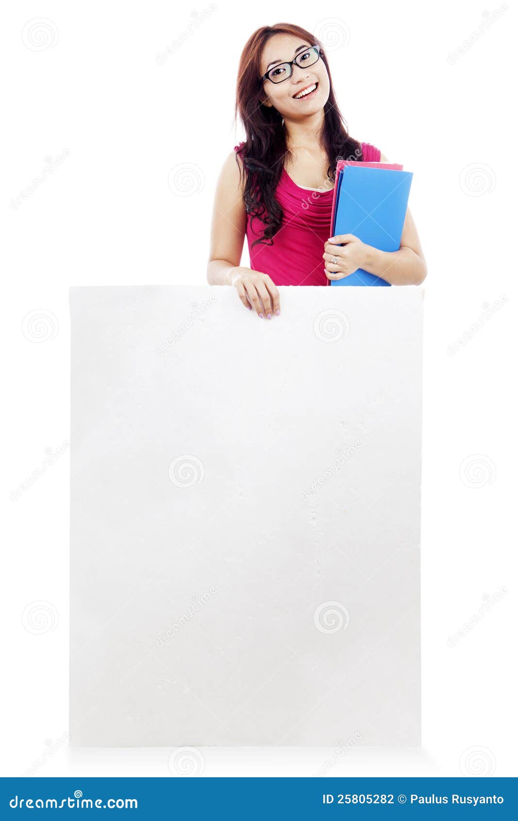 College Student with Copy Space Stock Photo - Image of commercial ...