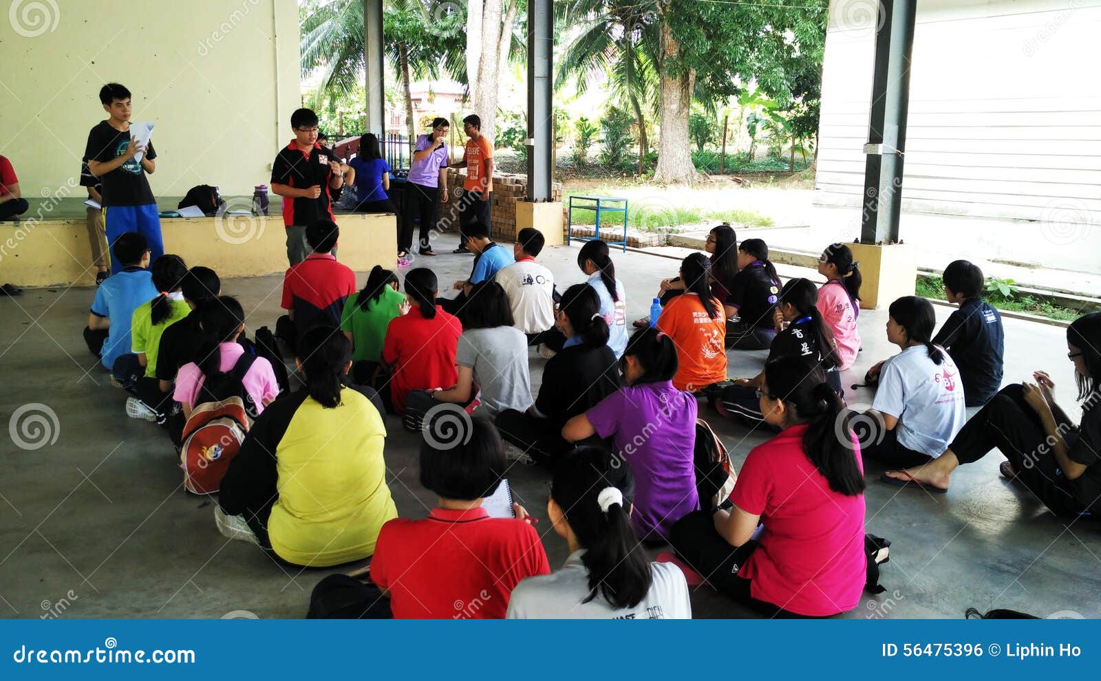 College Student Meeting editorial photo. Image of happy - 56475396