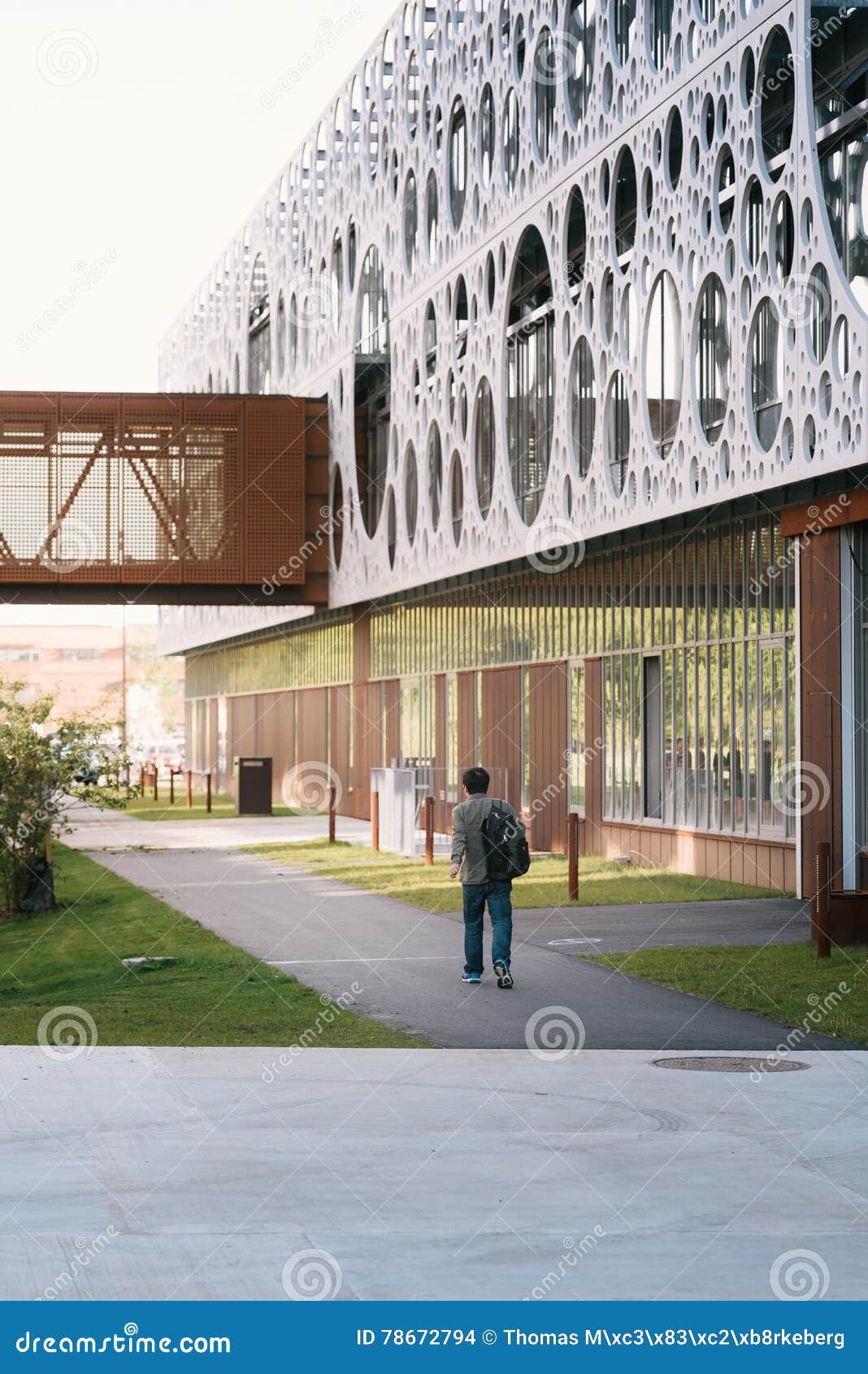 College Student at a University in Odense, Denmark Editorial Stock ...