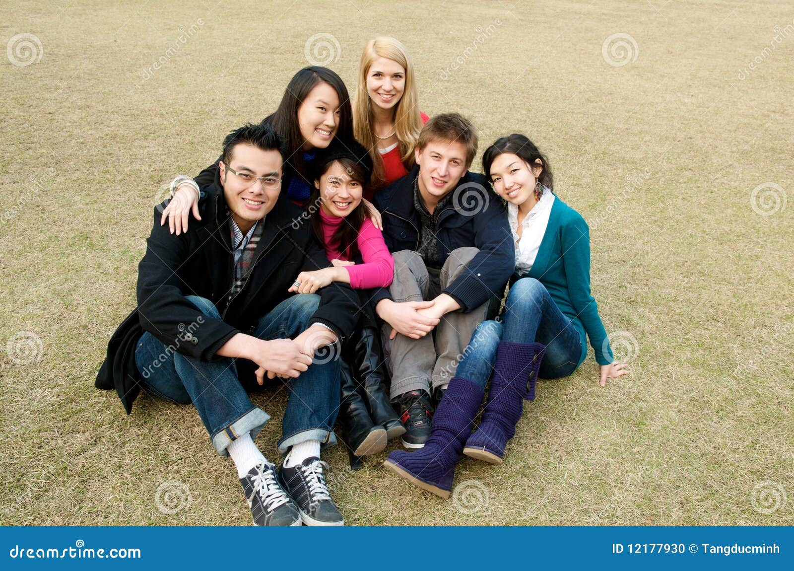 College Students stock photo. Image of person, pretty - 12177930