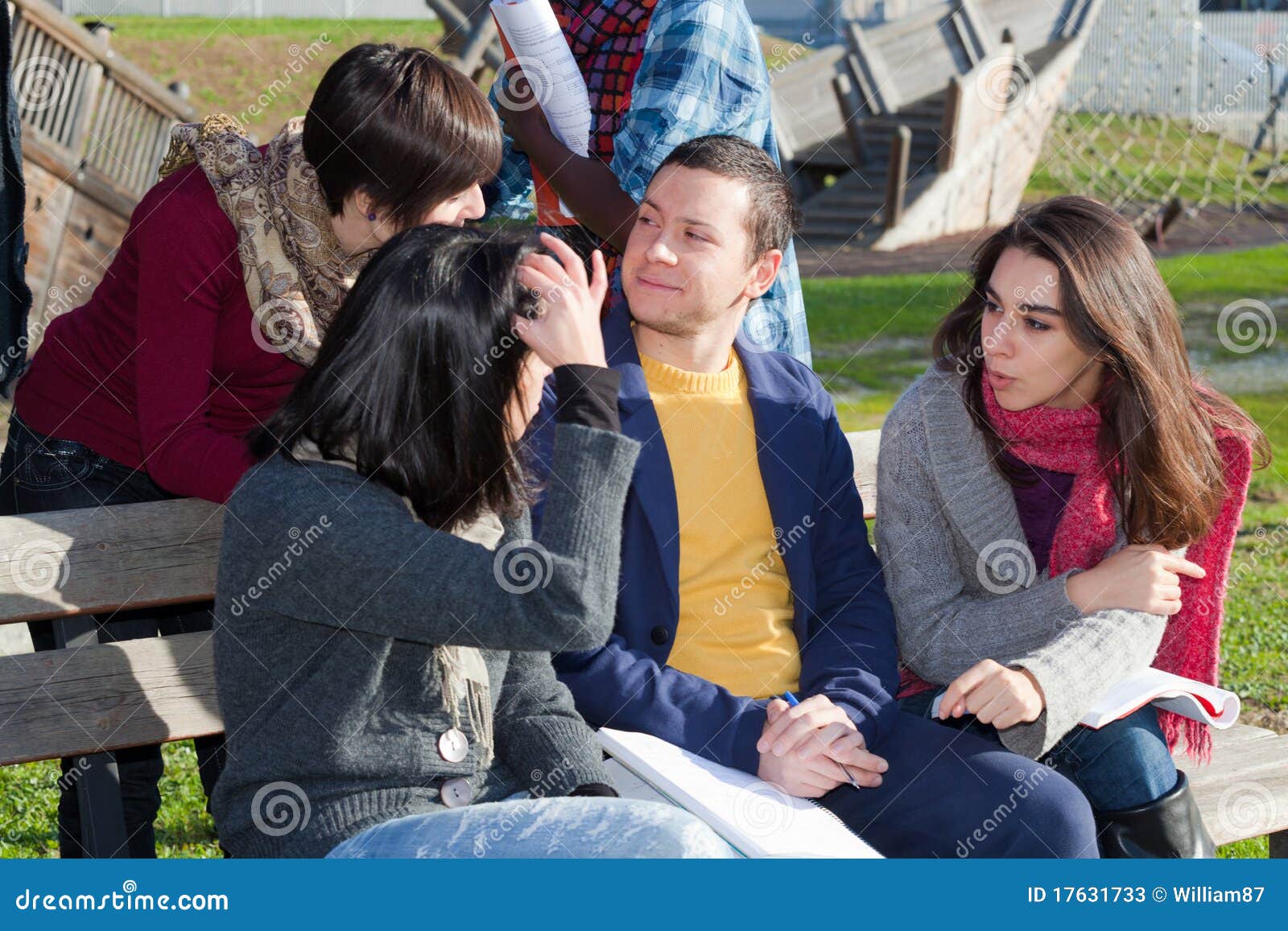 College Students stock image. Image of enjoyment, coffee - 17631733