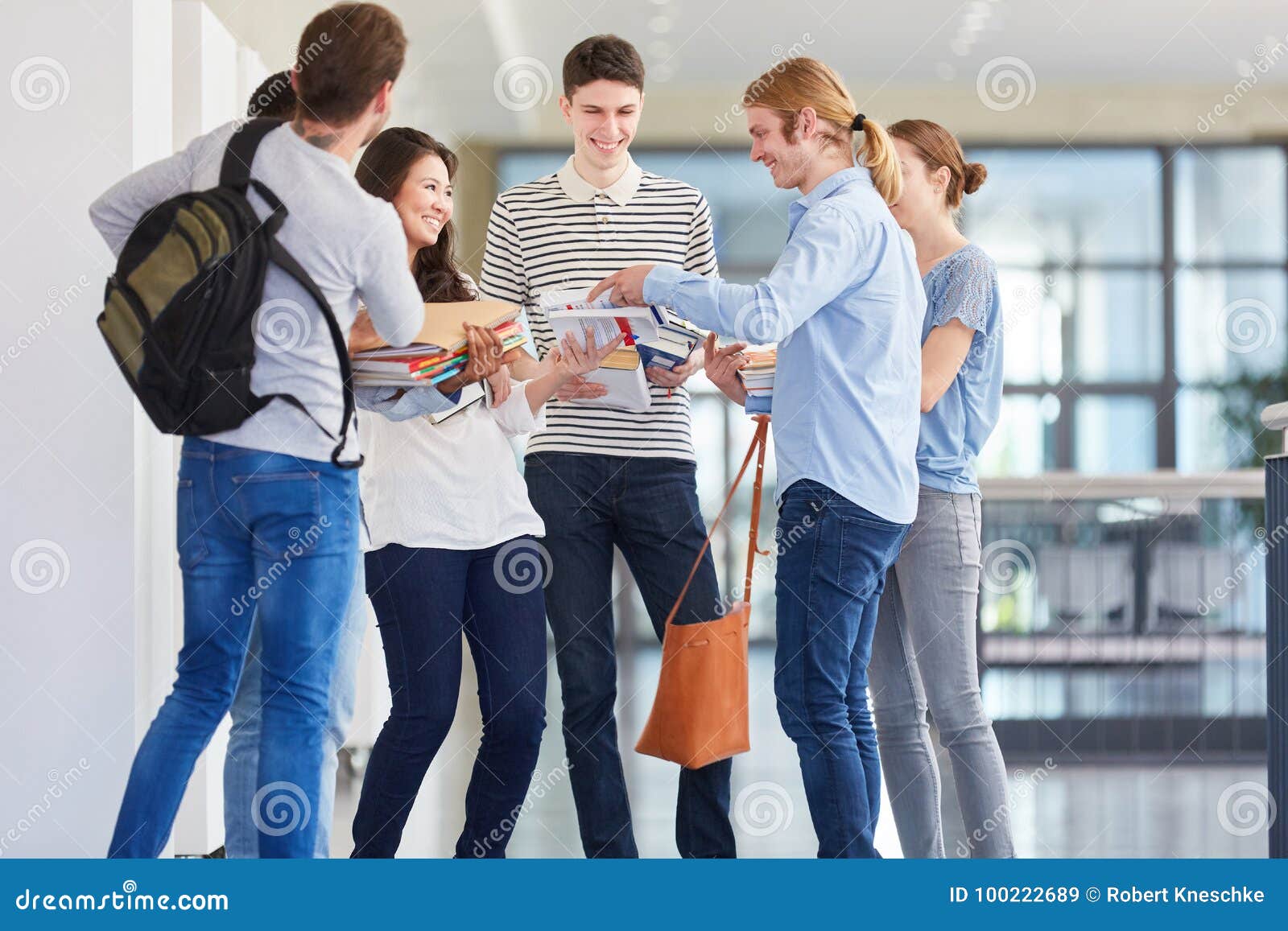 College students as a team stock image. Image of apprentice - 100222689