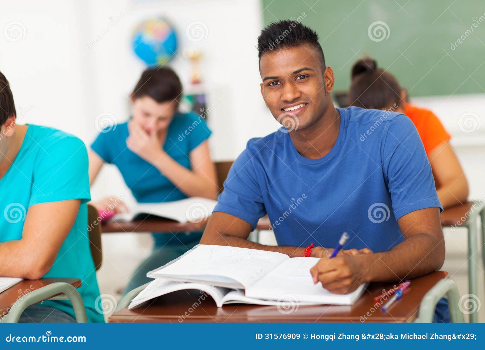 College students classroom stock image. Image of male - 31576909