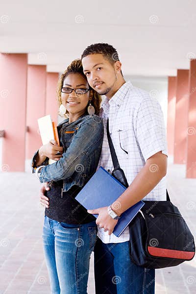 College students couple stock image. Image of confident - 6397061