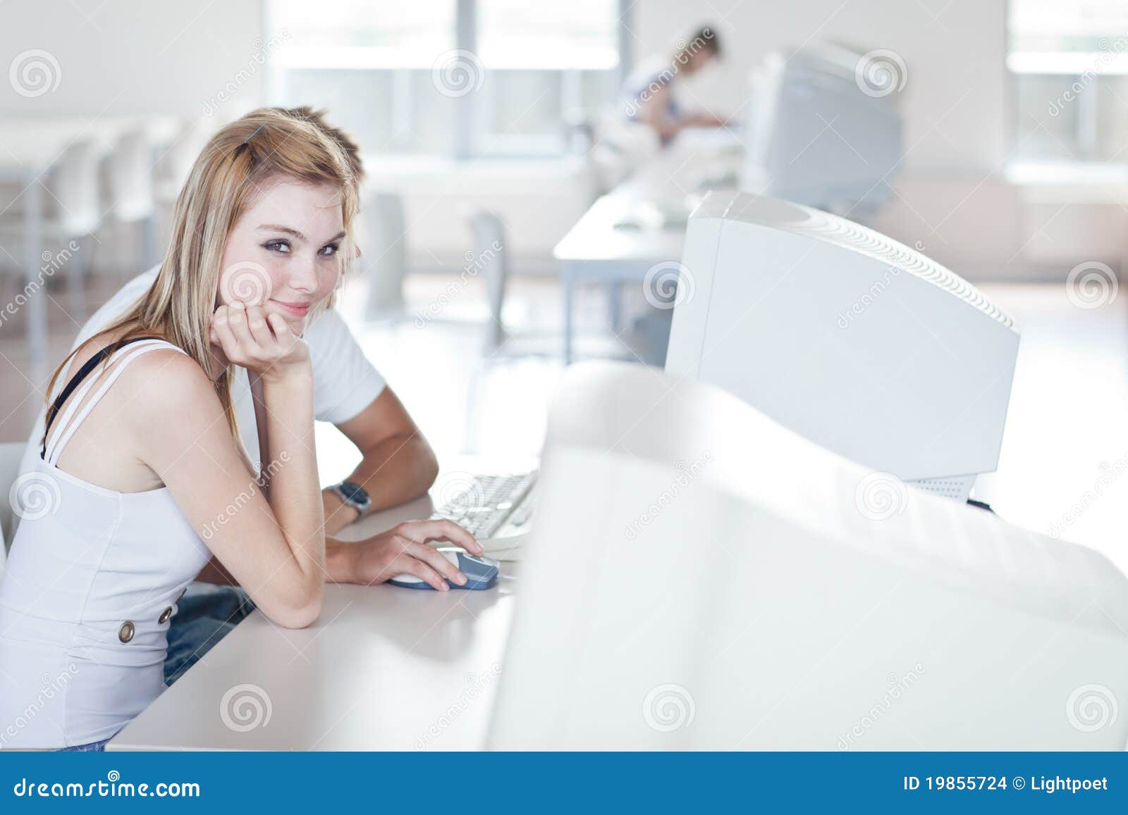 College Students Having Fun Studying Together Stock Photo - Image of ...