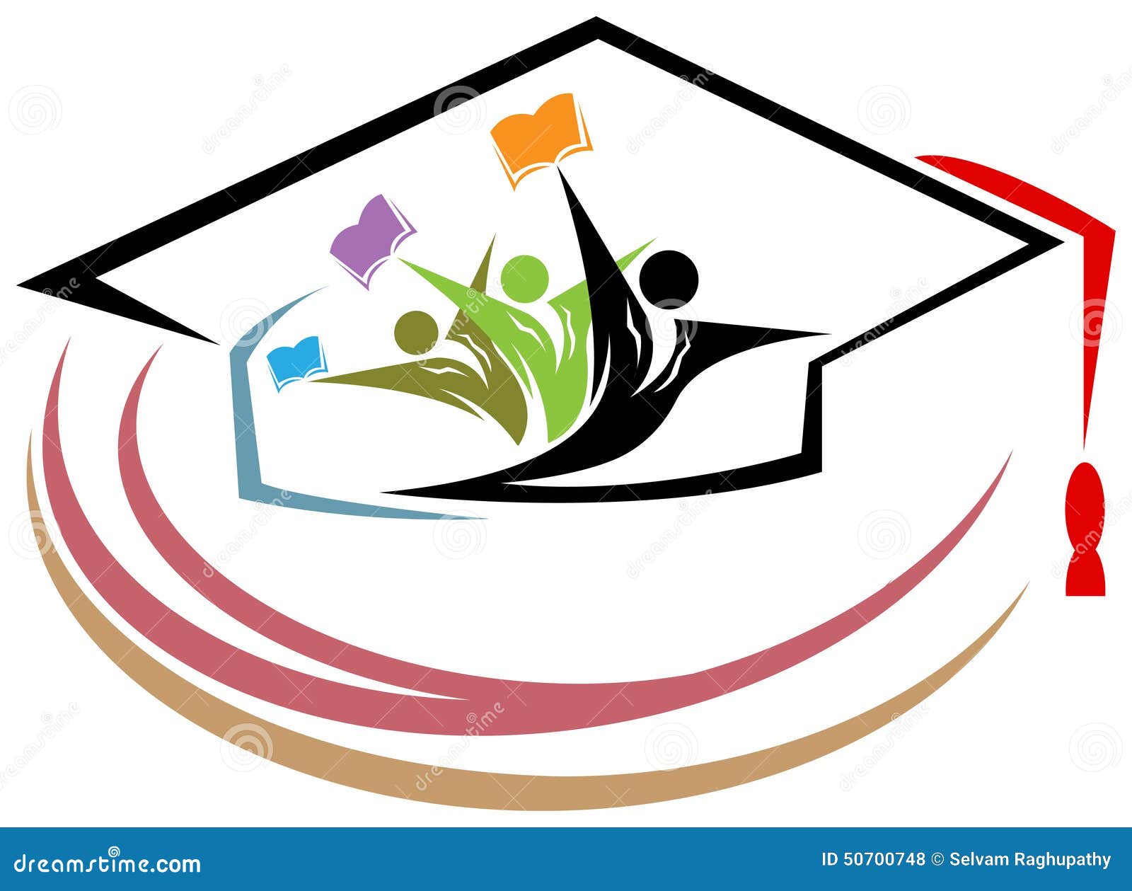 College Students Studying In Learning Slope Room Vector Illustration ...