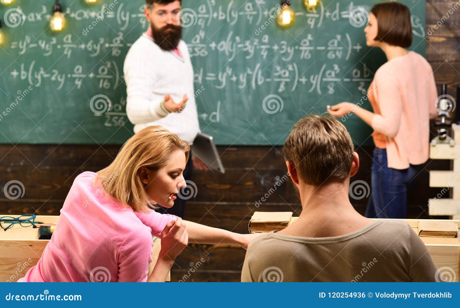 College Students Teamwork Concept. University Education Concept. Stock ...