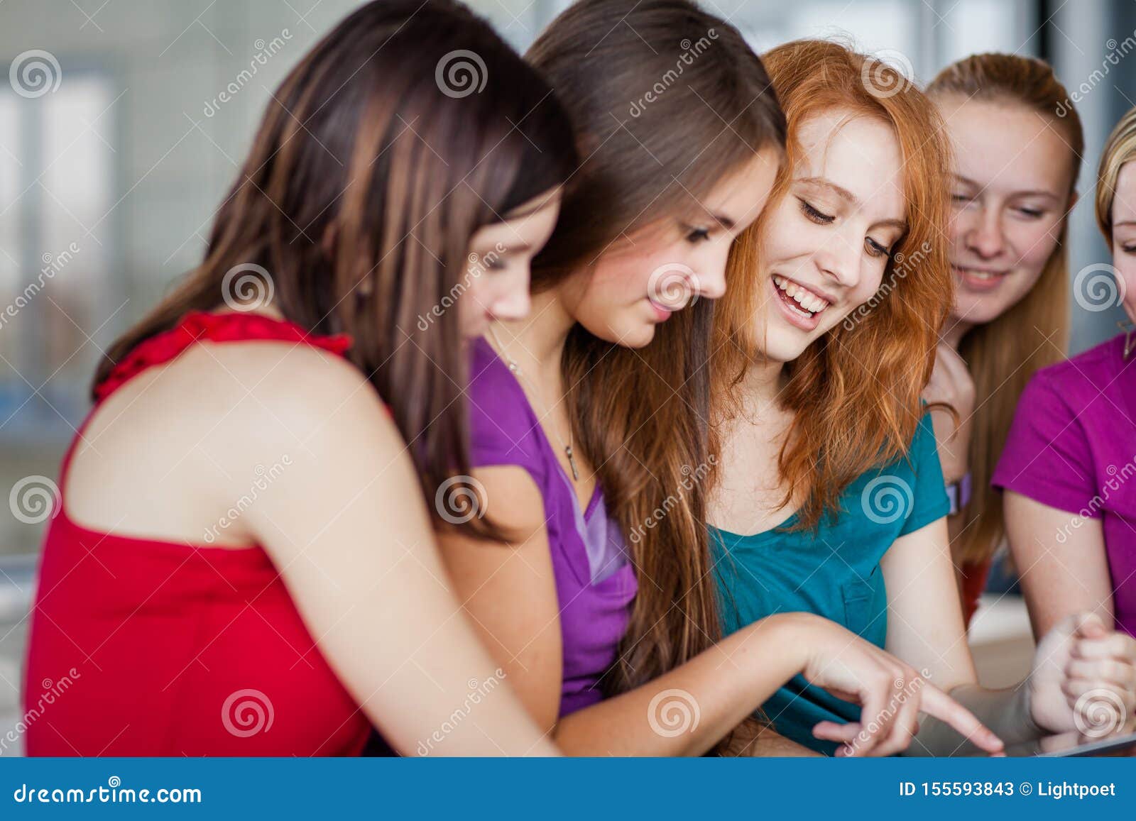 College Students in Classroom during Class Stock Image - Image of ...