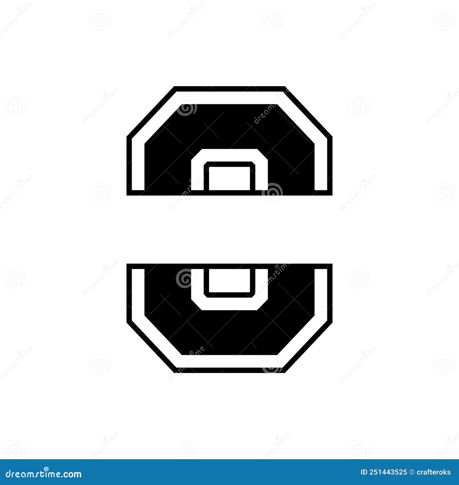 College Varsity Letter and Number EPS Vector Stock Vector ...
