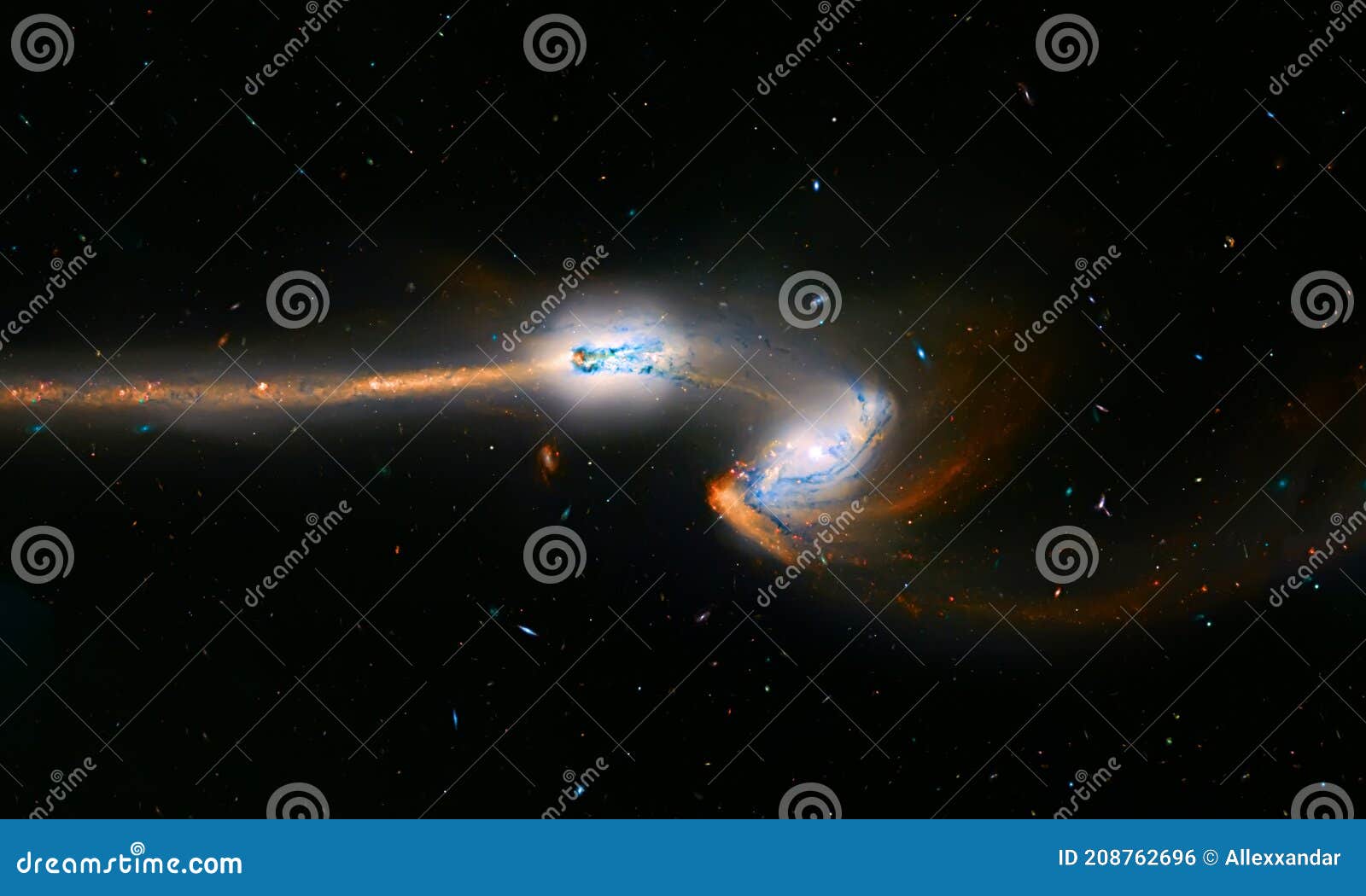 Supernova Core Pulsar Neutron Star Space Galaxy Background Royalty-Free ...
