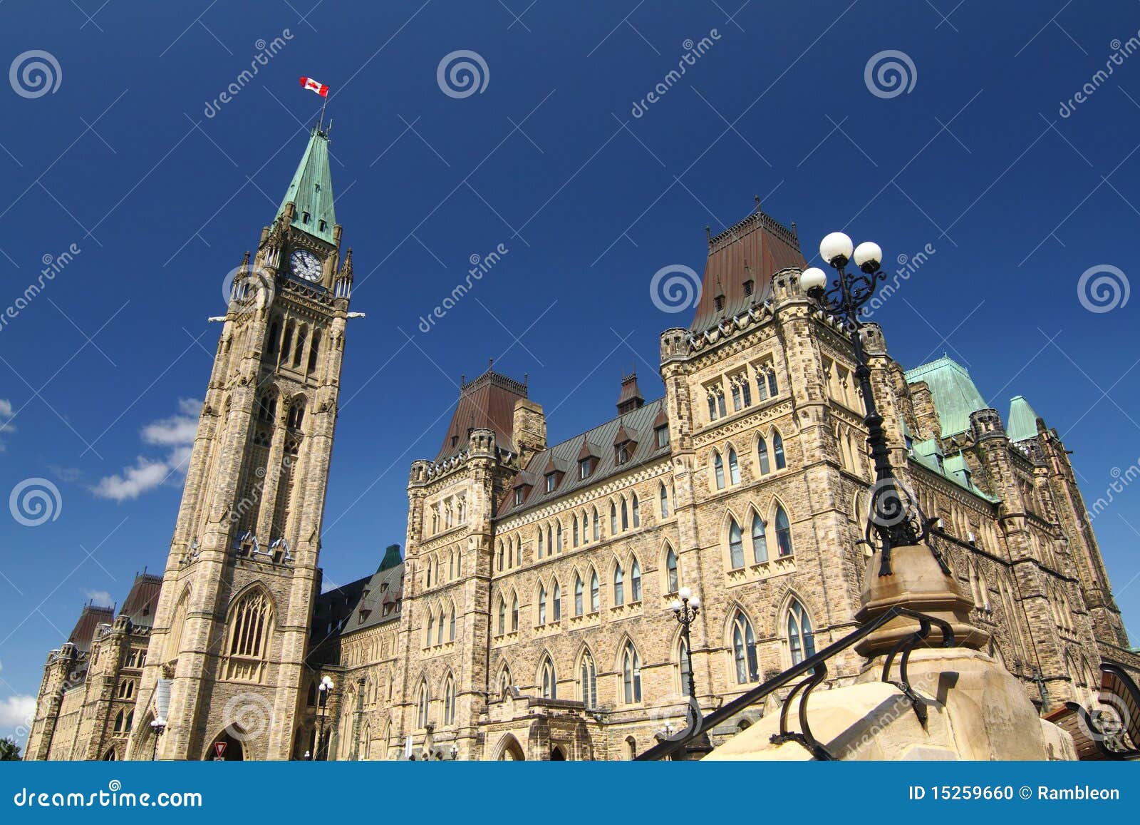 Collina Del Parlamento Del Canada Fotografia Stock - Immagine di ...