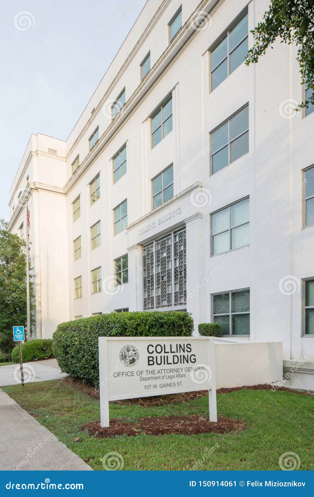 Collins Building Downtown Tallahassee FL Foto editorial - Imagen de ...