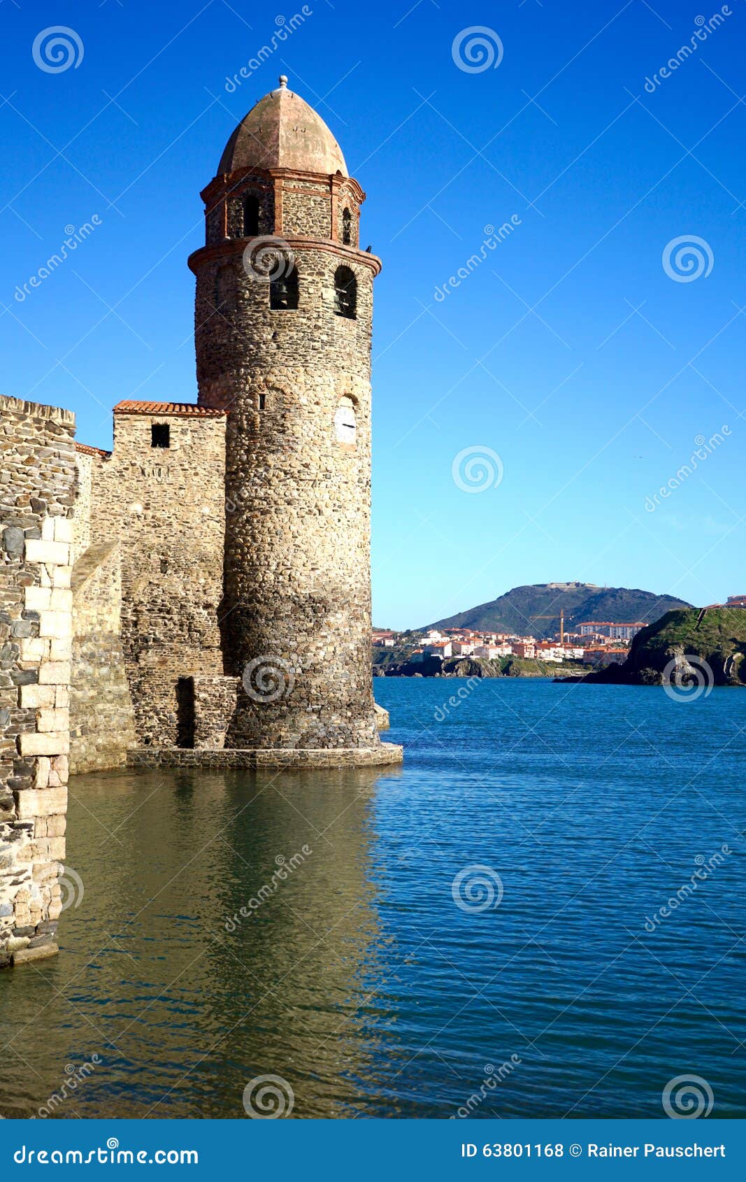Collioure stock photo. Image of ocean, city, holidays - 63801168