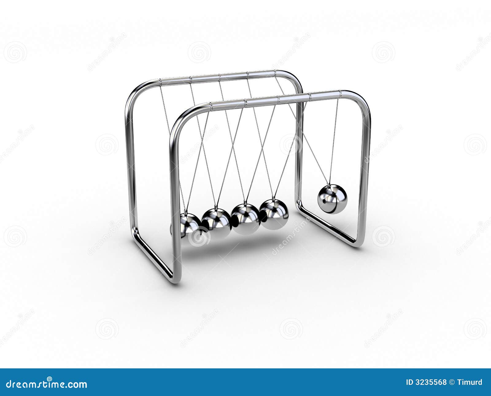 Collision Ball Pendulum Newton Stock Photography | CartoonDealer.com ...