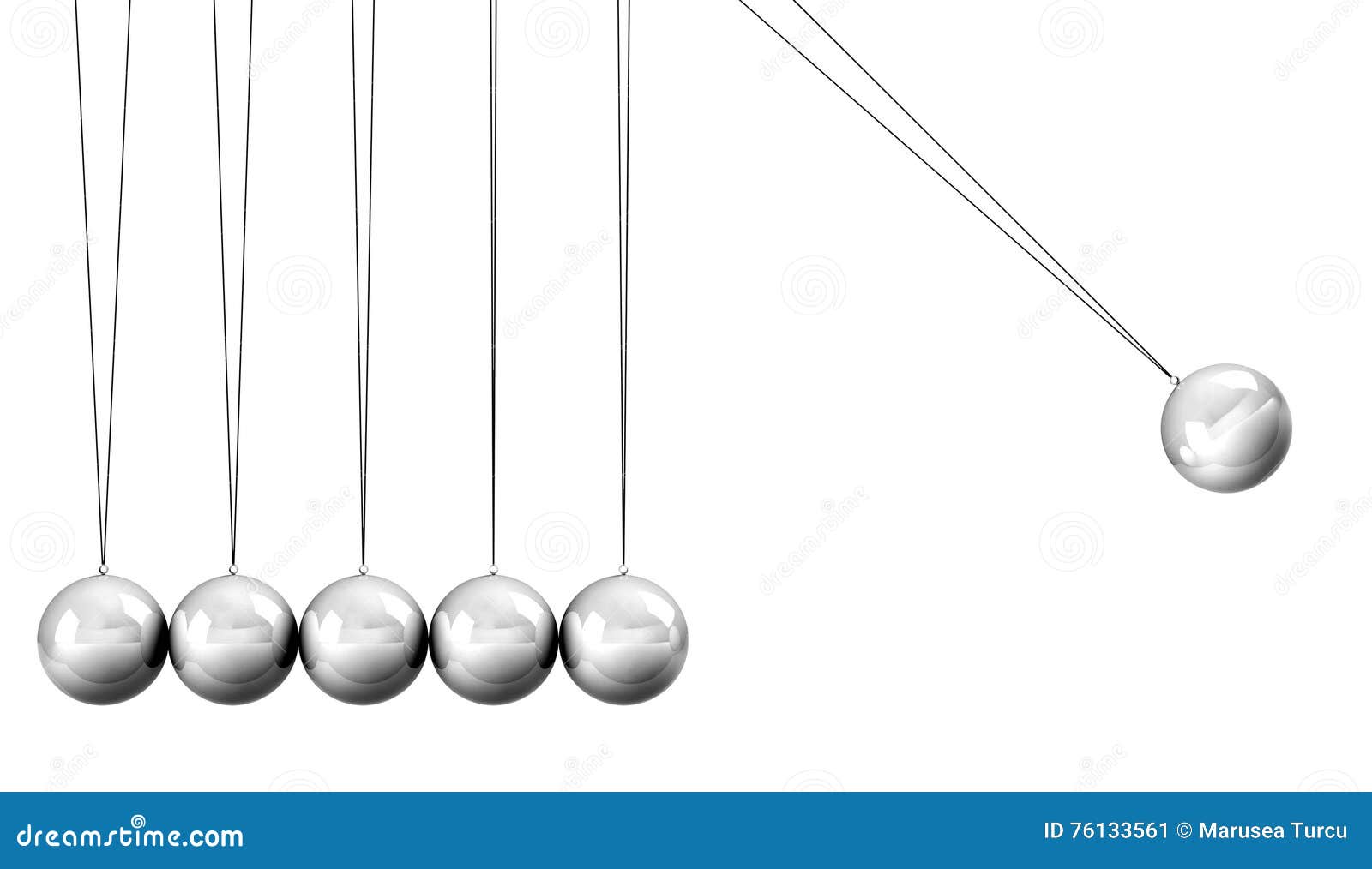 Collision Balls close up stock image. Image of continuous - 76133561