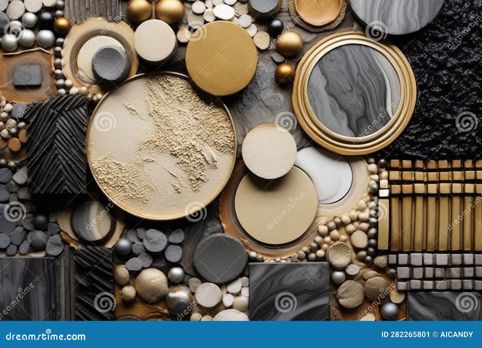 Collision of Contrasting Textures and Materials, Creating a Visually ...