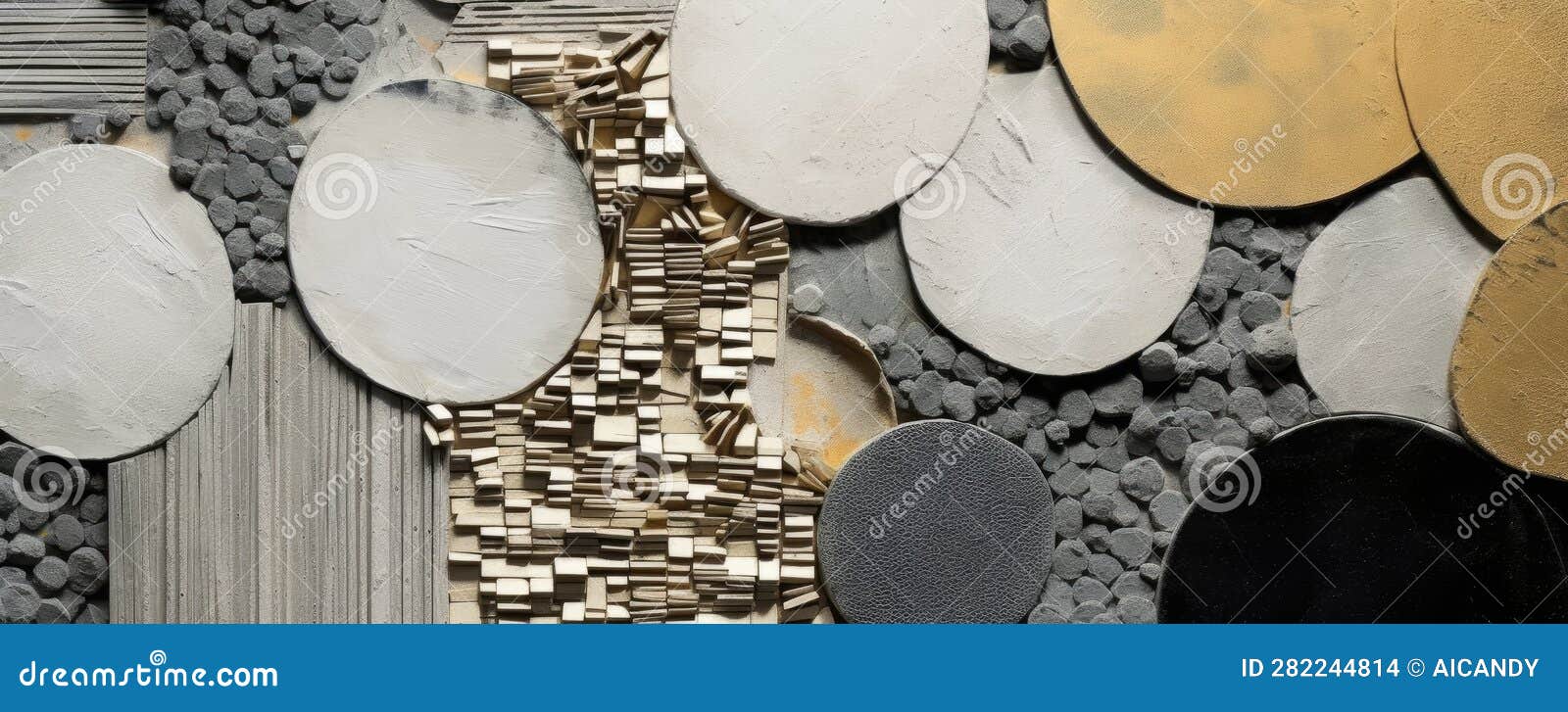 Collision of Contrasting Textures and Materials, Creating a Visually ...