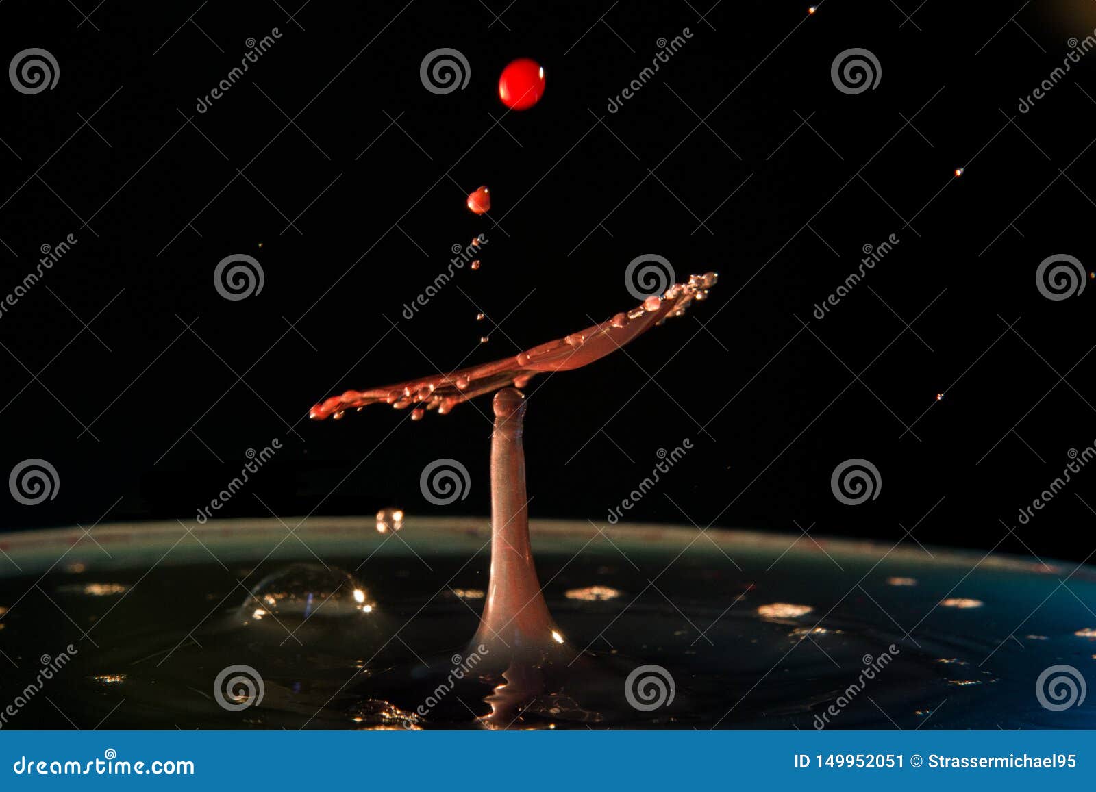 Water splatter and splash. stock image. Image of curl - 149952051