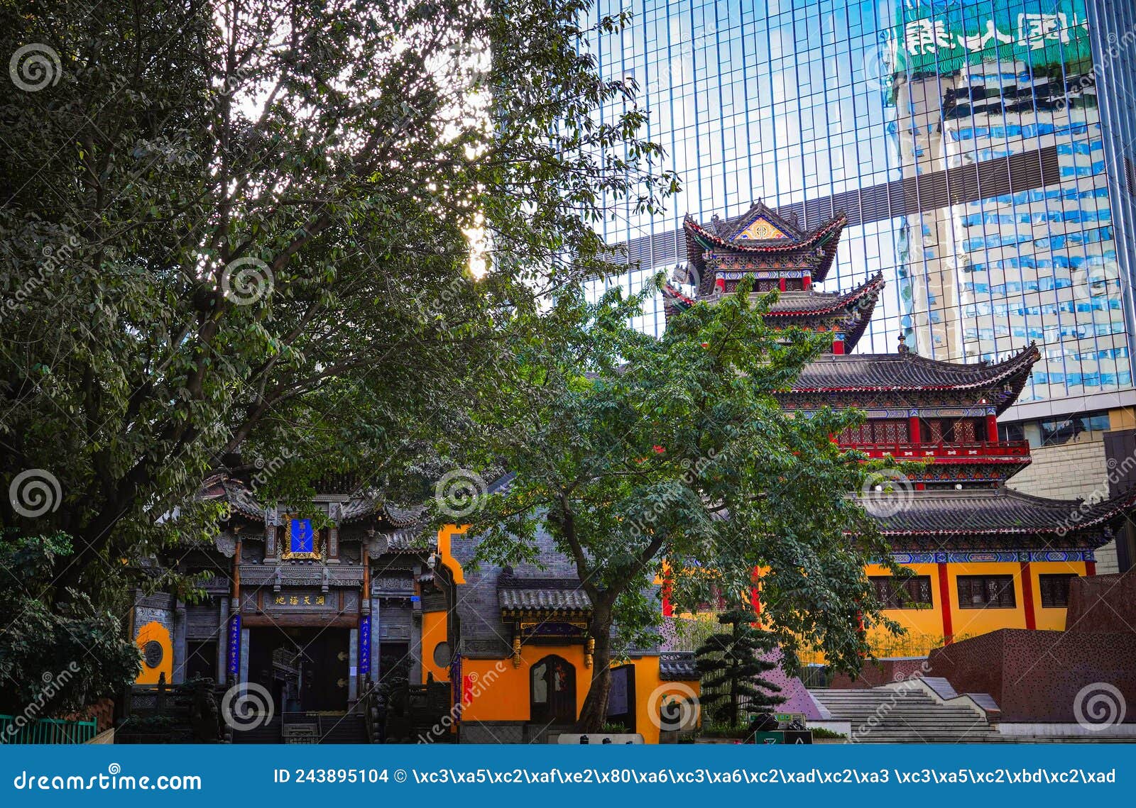 The Collision of Modern Civilization and Ancient Architecture Editorial ...