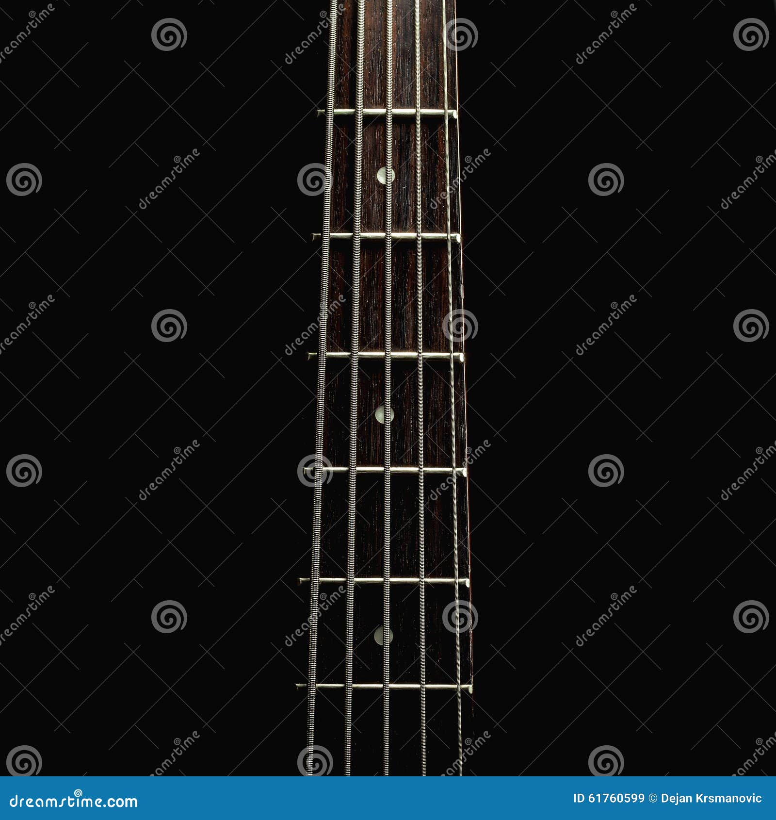 Collo Dell'cinque Corde Bass Guitar Immagine Stock - Immagine di roccia ...