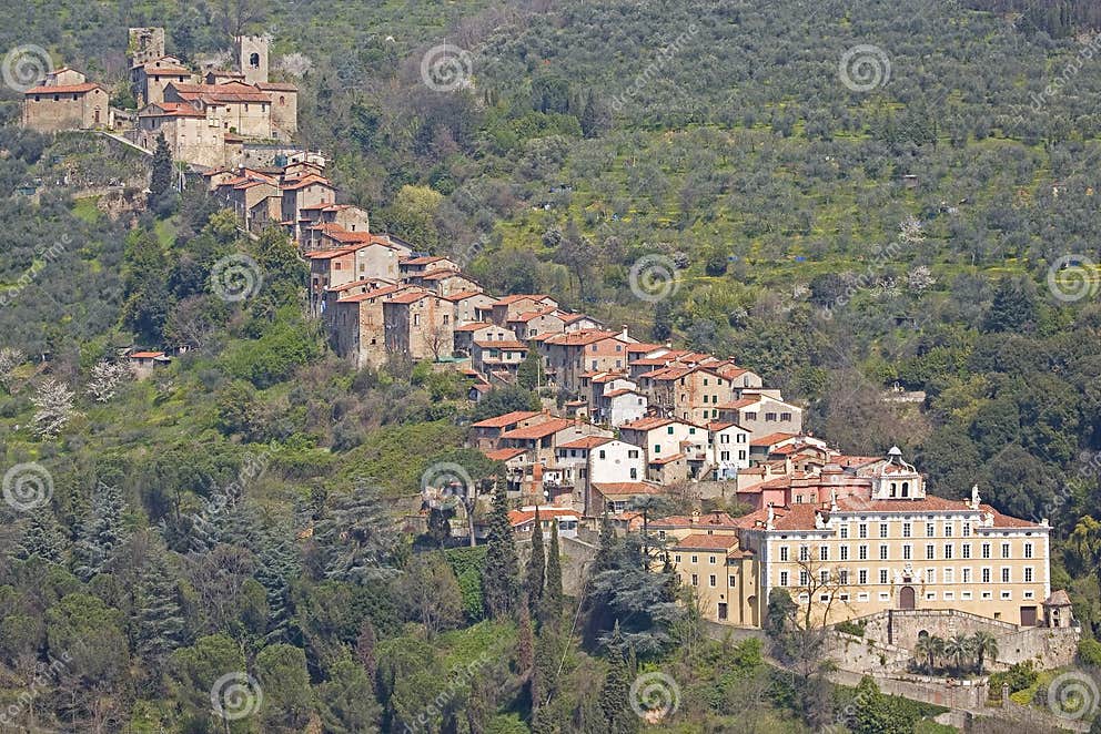 Collodi stock image. Image of houses, country, italy - 16703389
