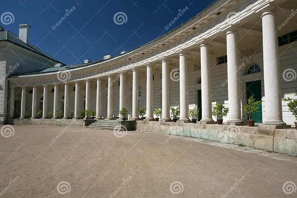 Collonade stock photo. Image of castle, imperial, empire - 2428700