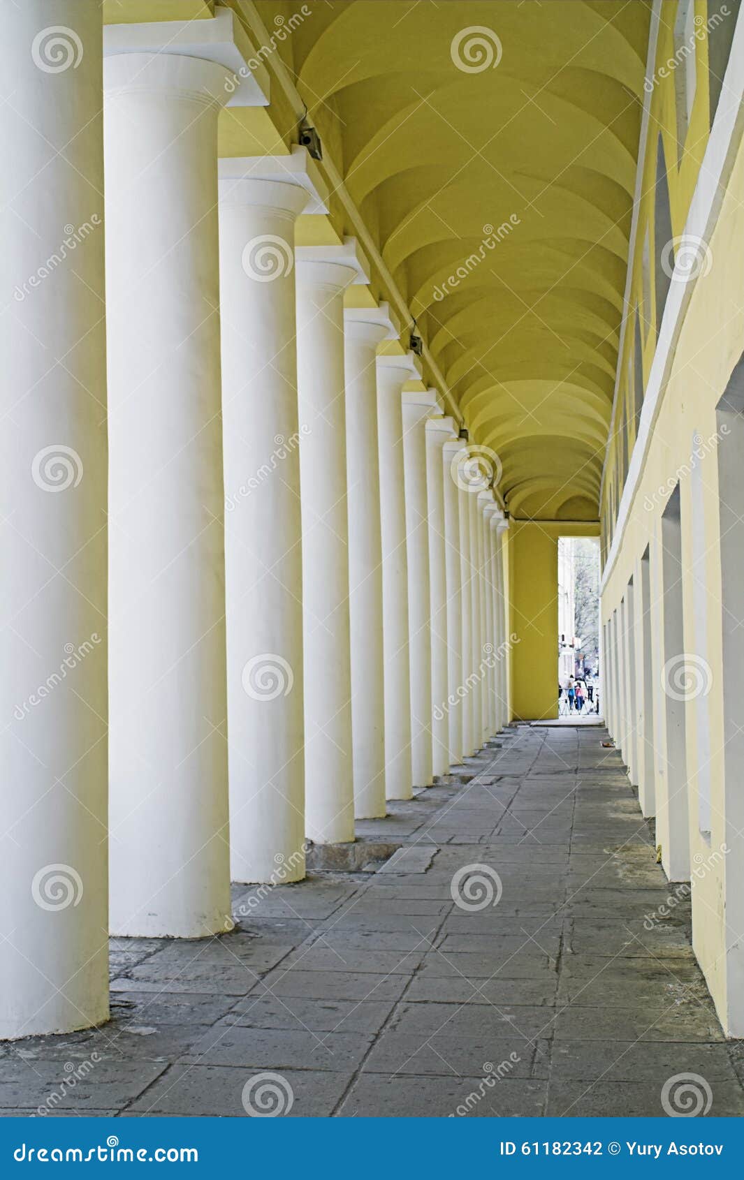 Collonade stock photo. Image of city, museum, historic - 61182342