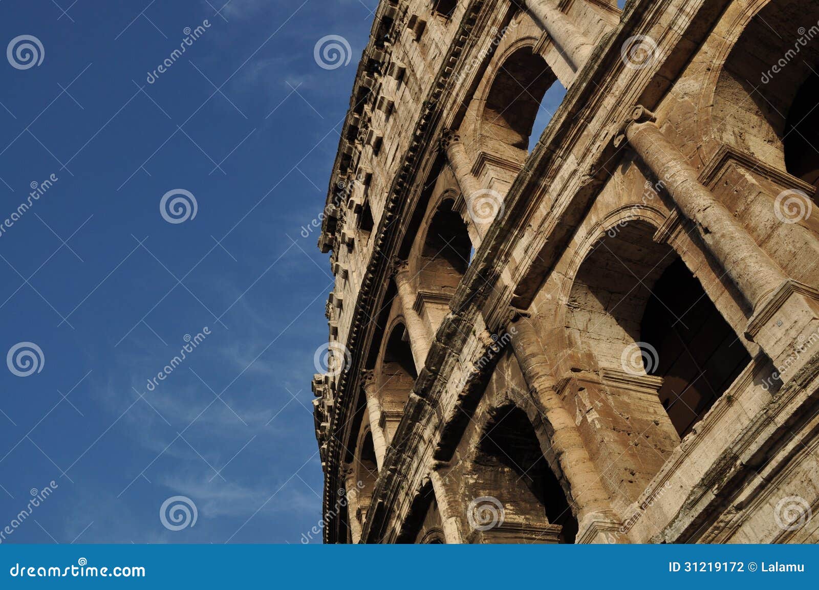 Colloseo stock photo. Image of columns, building, rome - 31219172