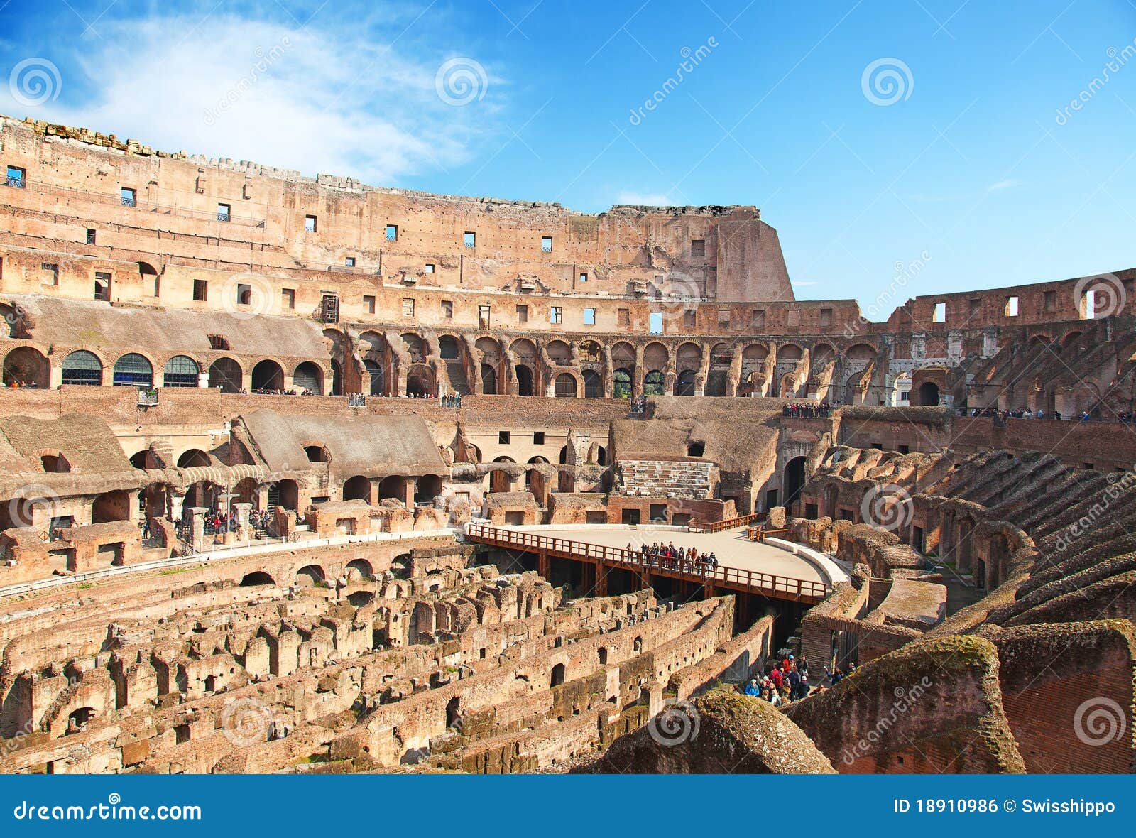 Colloseum stock photo. Image of attraction, historical - 18910986