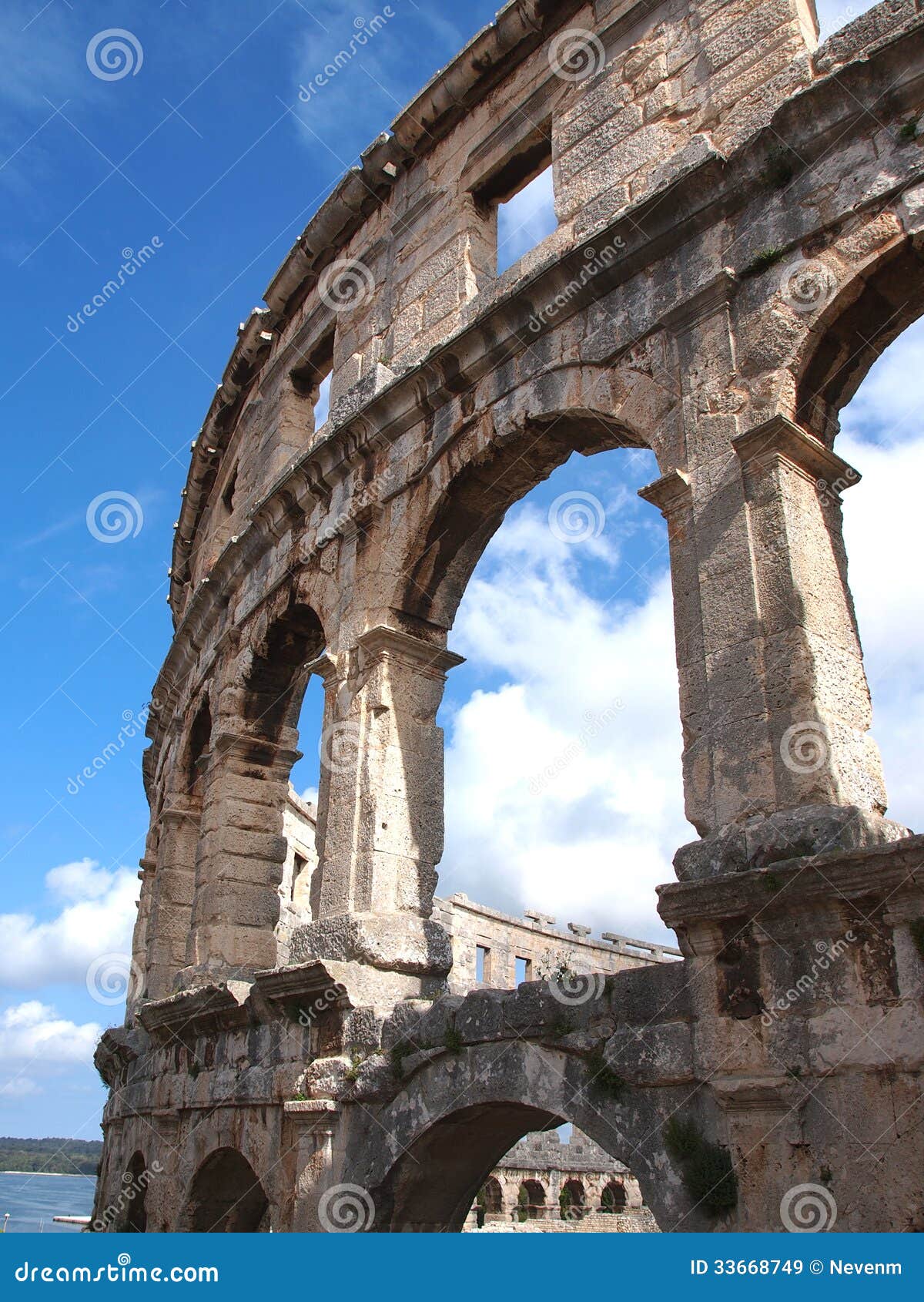 Colloseum stock image. Image of colloseum, construction - 33668749