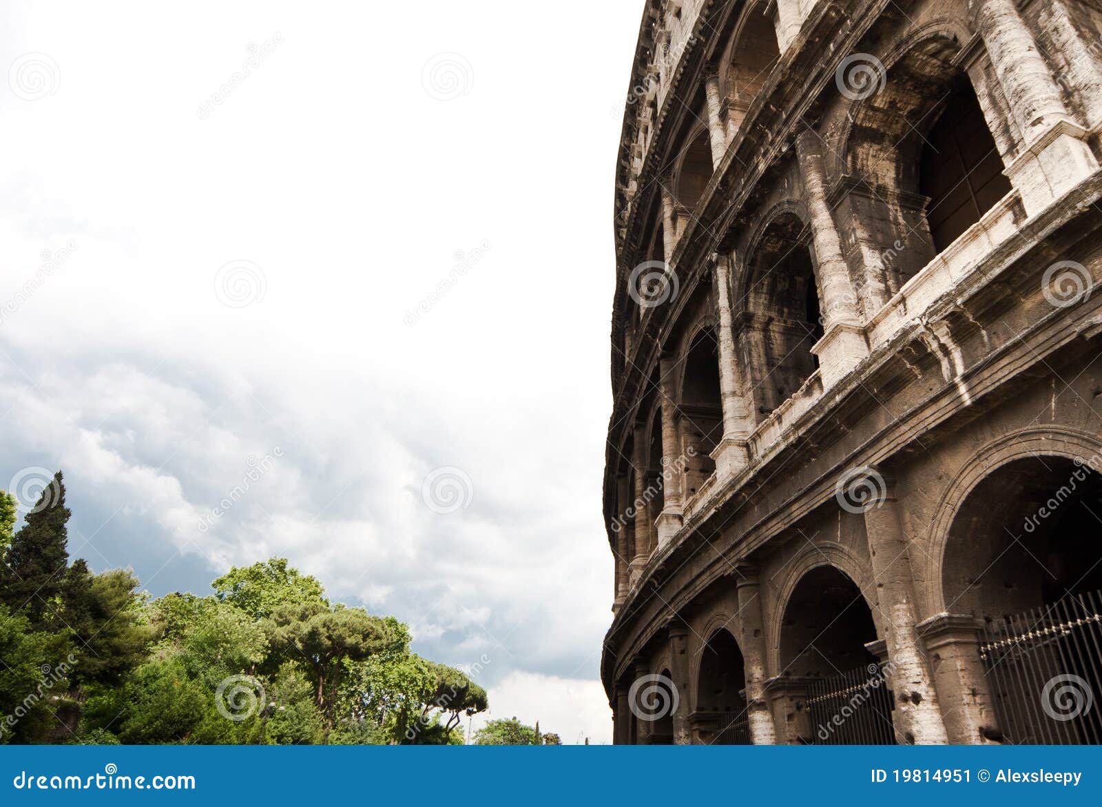 Collosseum stock image. Image of landmark, stone, gladiators - 19814951