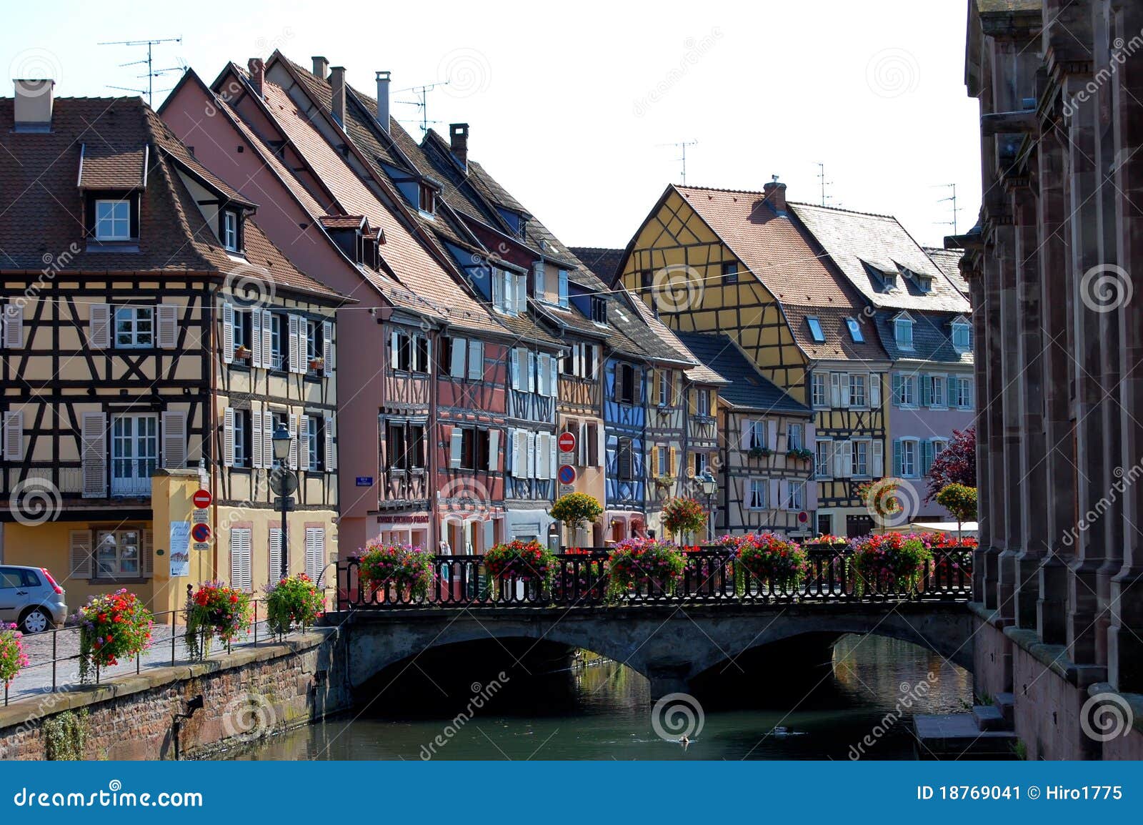 Colmar, Francia imagen de archivo. Imagen de casas, canales - 18769041