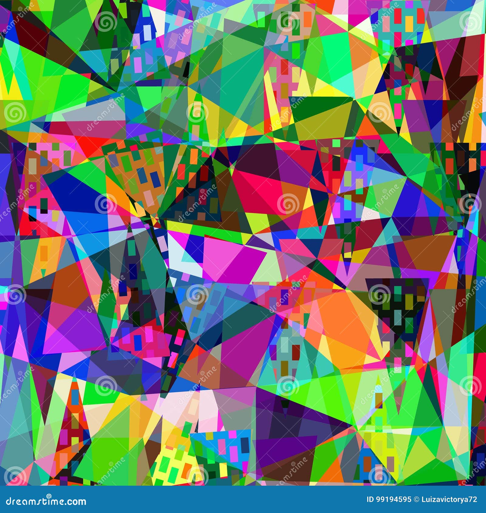 Coloful Abstract Geometric Texture for Design, Stock Vector ...