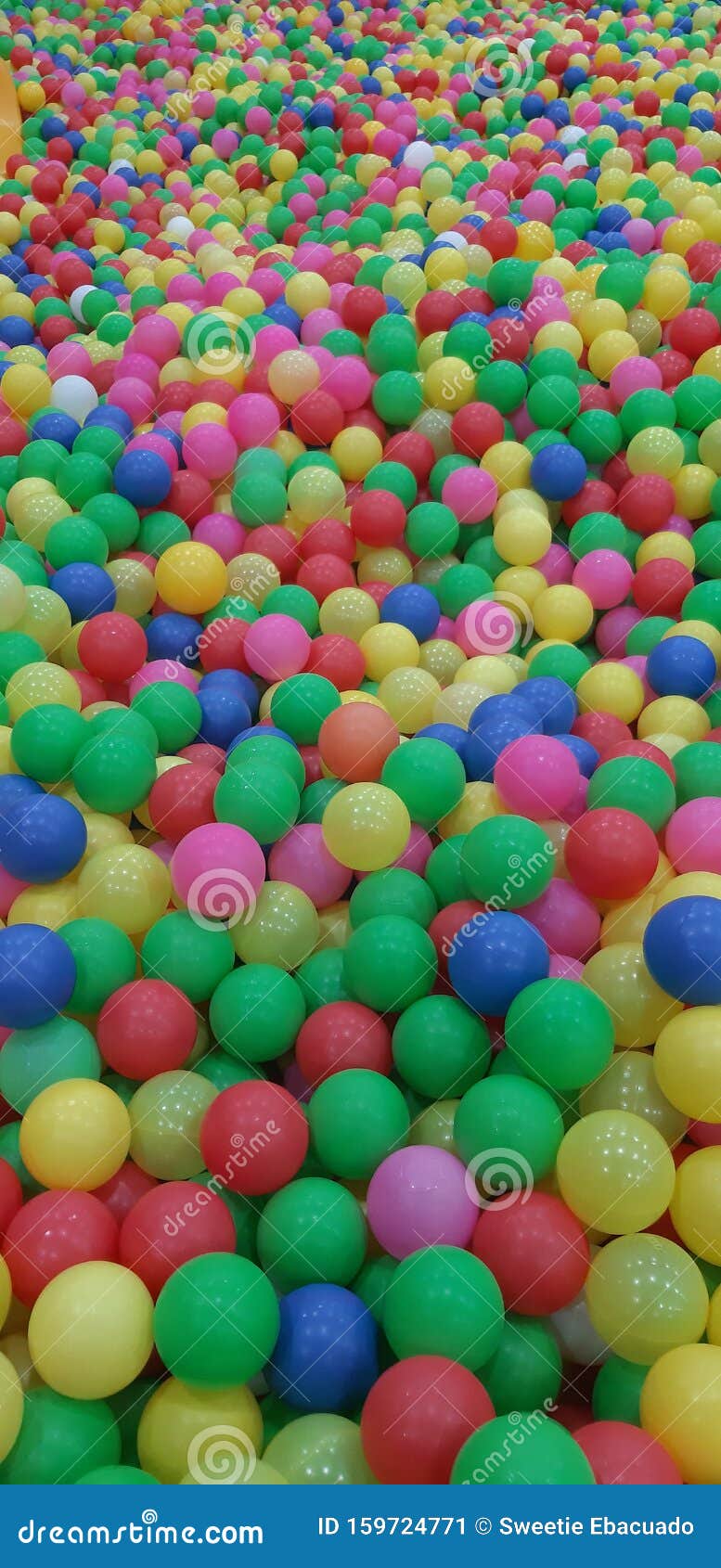 Coloful rainbow balls stock image. Image of coloful - 159724771
