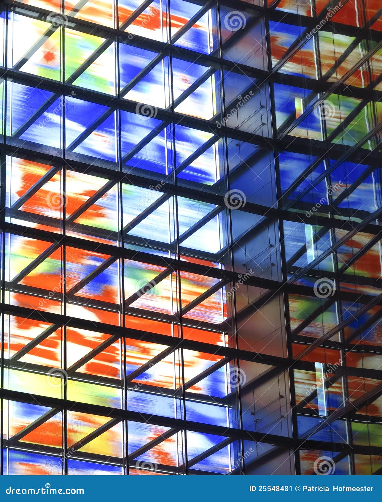 Coloful windows editorial photo. Image of modern, future - 25548481