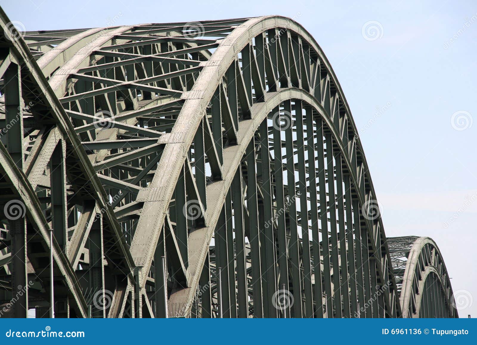 Cologne bridge stock photo. Image of hohenzollern, germany - 6961136