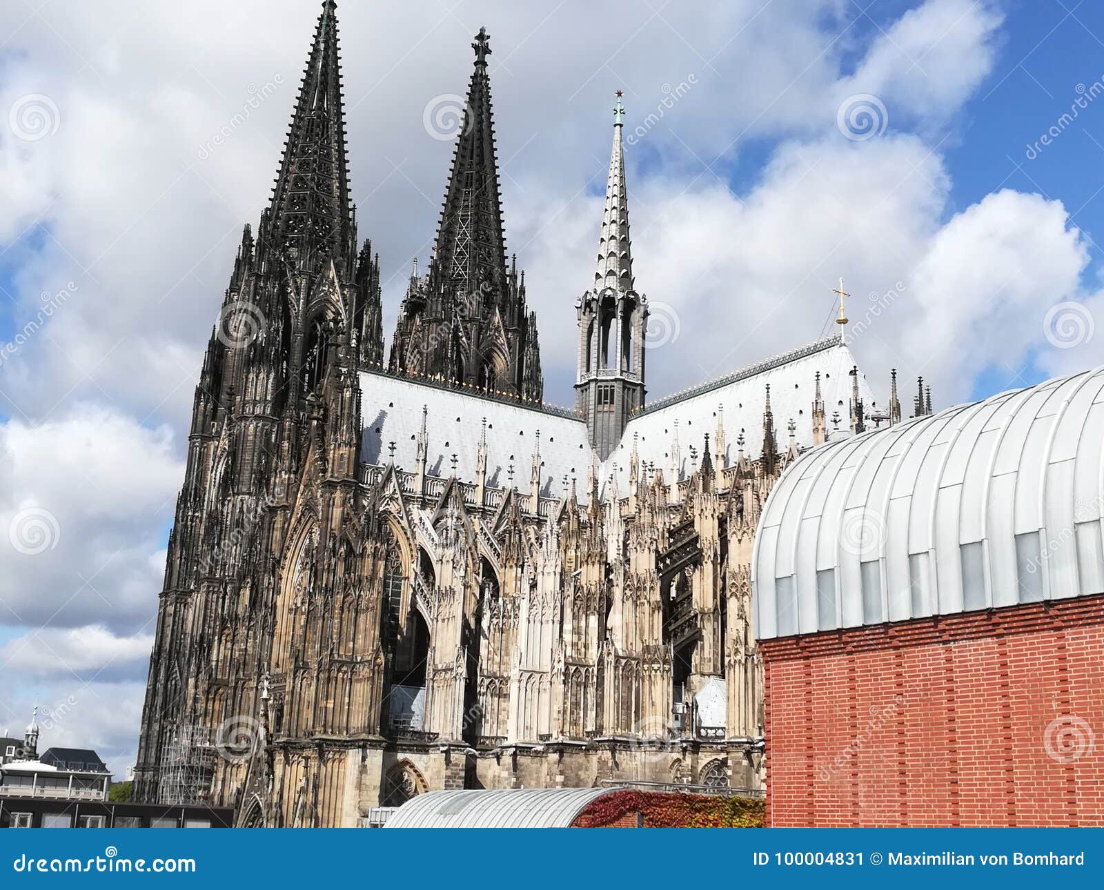 Cologne cathedral stock image. Image of spire, landmark - 100004831