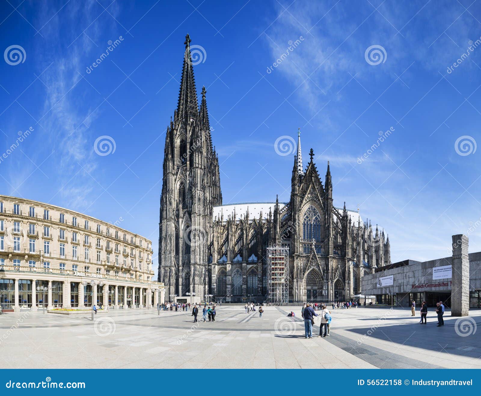 Cologne Cathedral Panorama, Germany, Editorial Editorial Stock Photo ...
