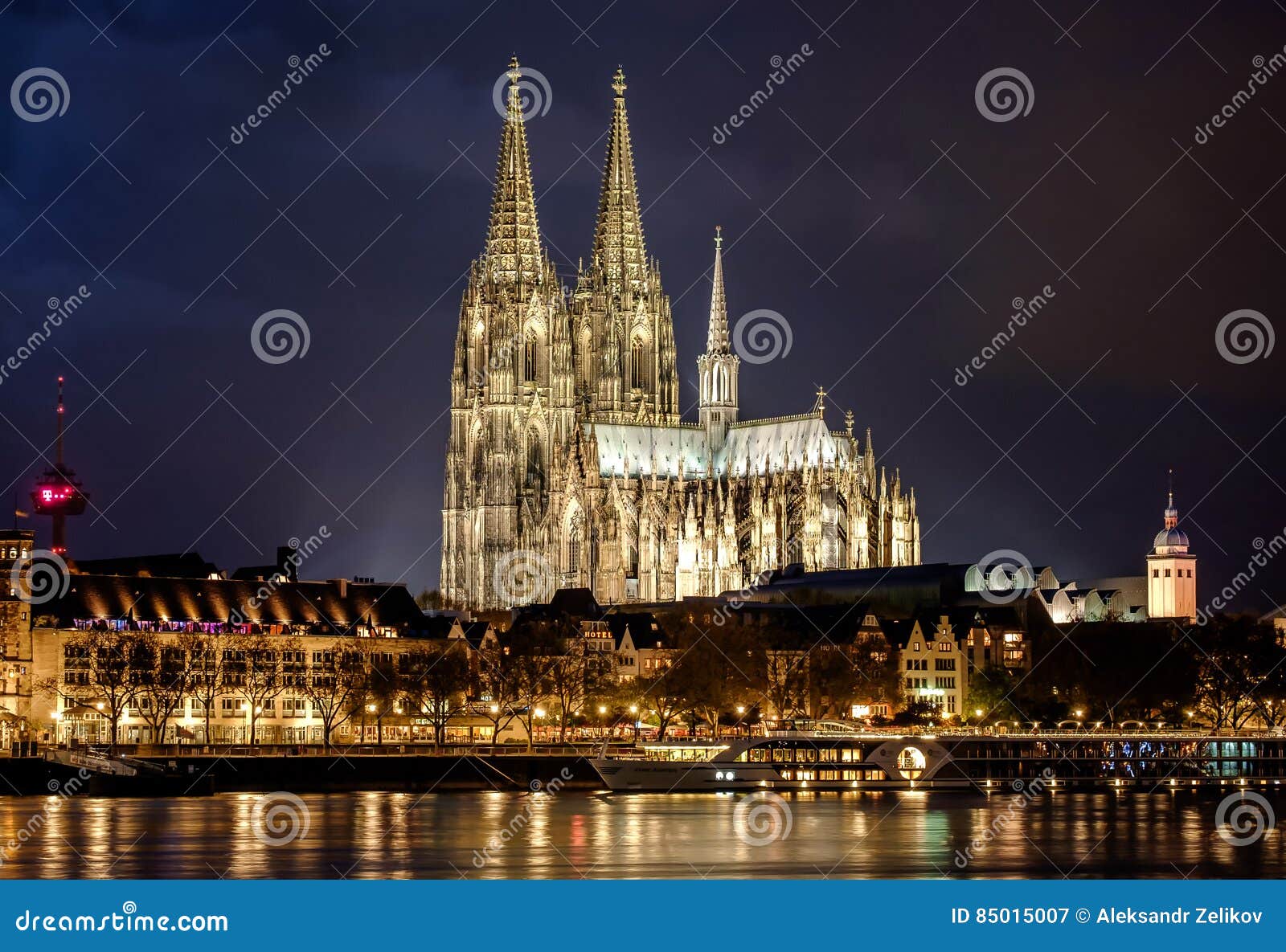 Cologne Cathedral stock image. Image of catholic, dark - 85015007