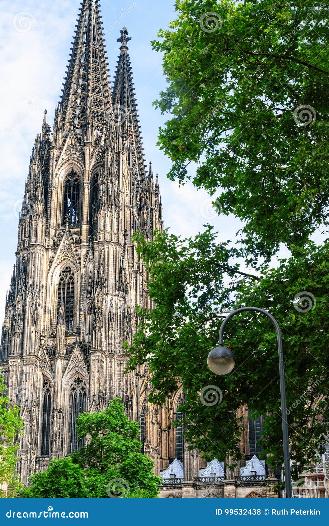Cologne Cathedral in Germany Stock Photo - Image of germany, blue: 99532438