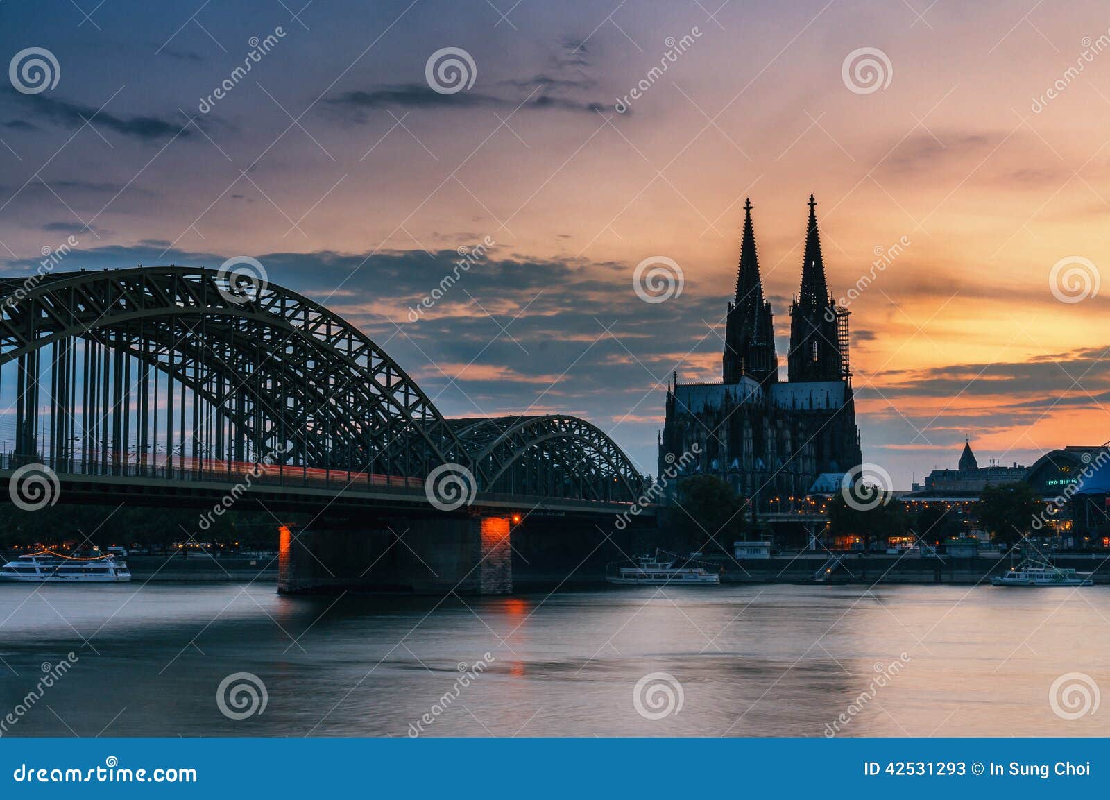 Cologne Cathedral stock image. Image of peaceful, time - 42531293