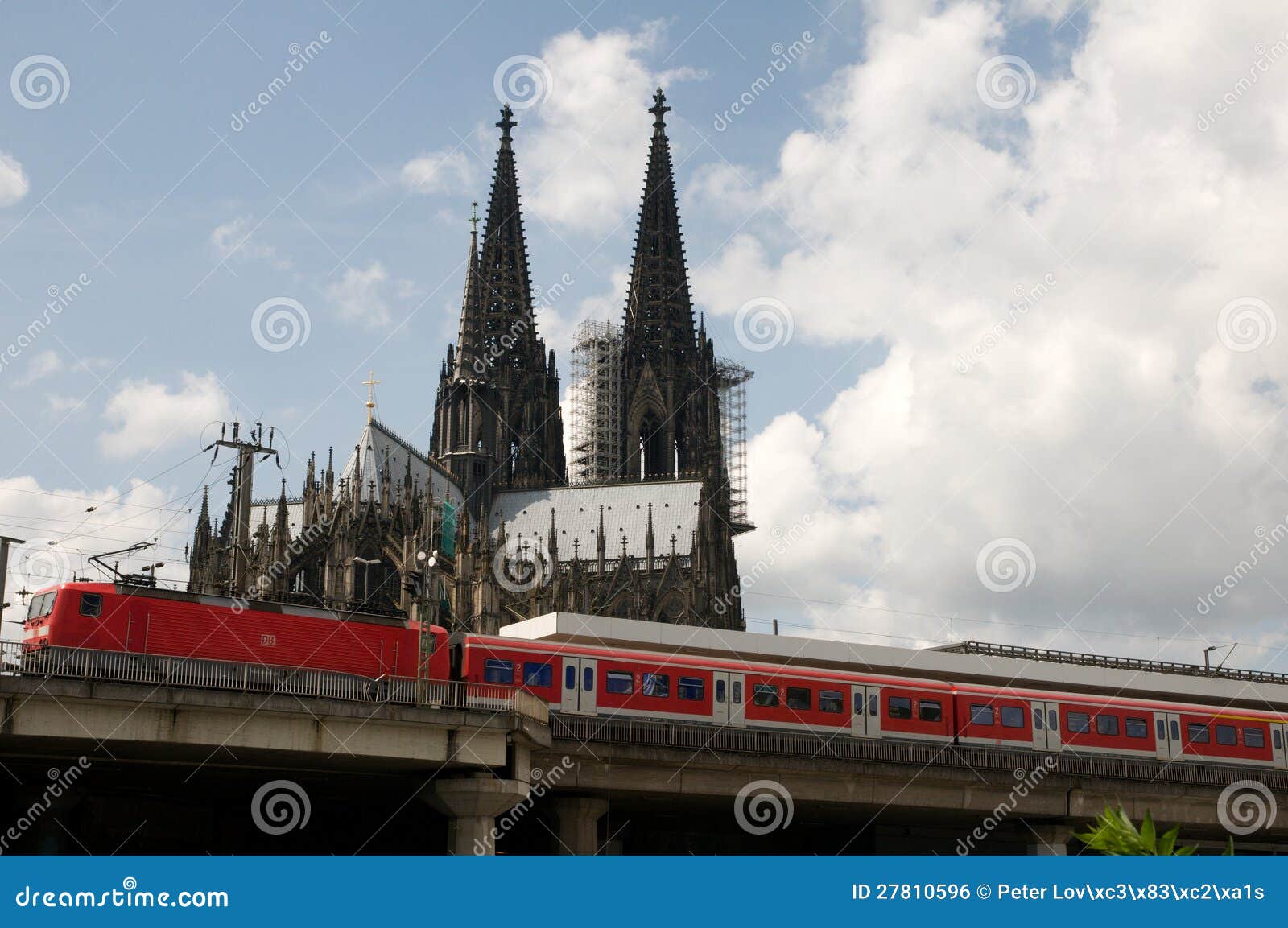 Cologne Cathedral Train Db Photos - Free & Royalty-Free Stock Photos ...