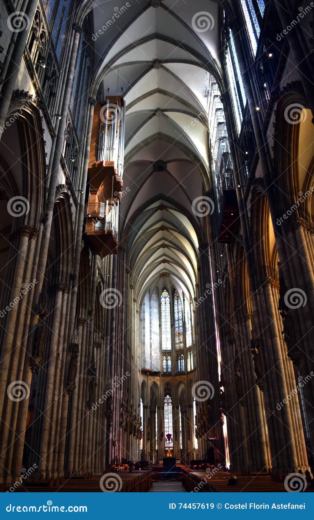 Inside Cologne Cathedral